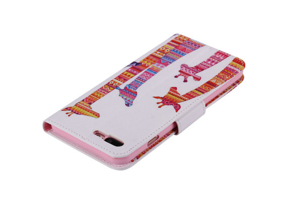 Giraffe Family Iphone 8 Plus Mobile Case , Tpu Simple Iphone 8 Plus Case