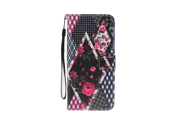 Classic Protective Iphone 8 Plus Case Flowers Printing Elegant Style