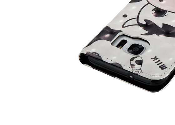Happy Cow Samsung Galaxy S7 Protective Case , Tpu Samsung Galaxy Flip Case