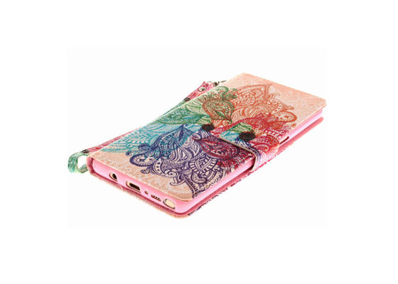 Samsung Galaxy Pu Leather Phone Case Scratch Resistant Smooth Surface