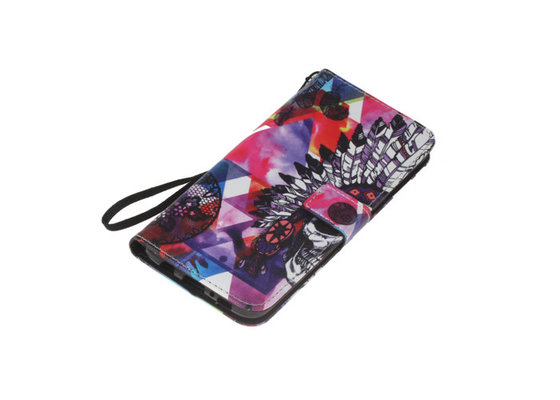 Samsung Galaxy Scratch Resistant Phone Case Wallet Type Smooth Surface