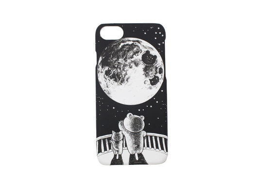Moon Dream Apple Cell Phone Back Cover Anti Scratch Pc Material Simple Design