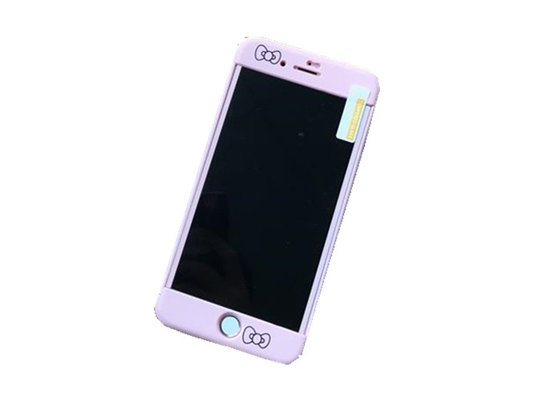 Custom Pc Phone Case Matting Surface Pink For iPhone 6s / 7s / 8s