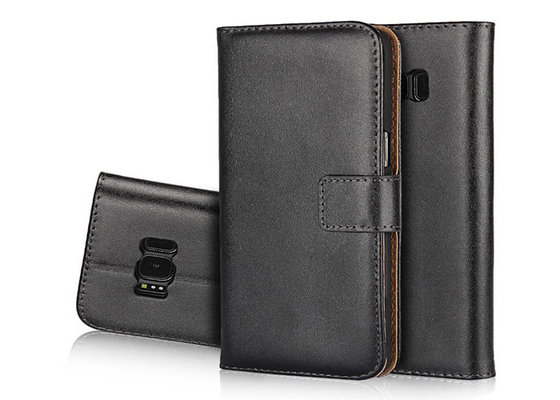 10 Colors PU Card Pocket Phone Case , Samsung Galaxy Phone Covers