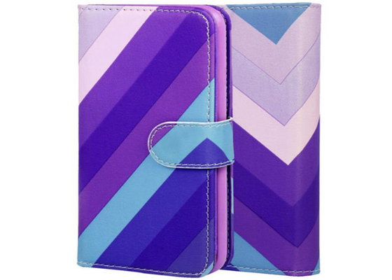 Colorful PU Custom Made Samsung Galaxy Phone Cases With Card Pocket
