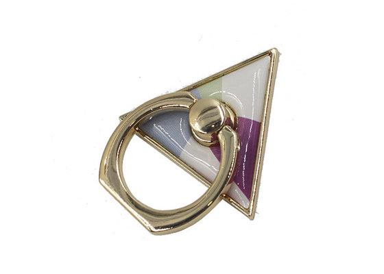 Triangle Design Smartphone Finger Holder For Promotion Gifts , Mobile Phone Finger Holder