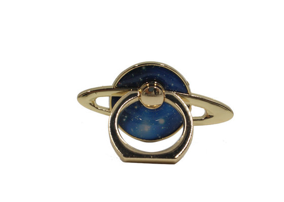 Universe Design Smartphone Finger Ring Stand Holder , Personalized Cell Phone Finger Ring