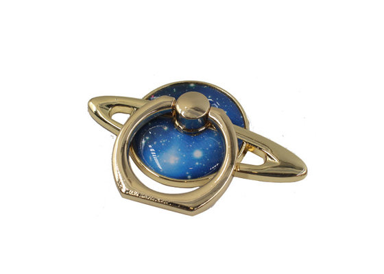 Universe Design Smartphone Finger Ring Stand Holder , Personalized Cell Phone Finger Ring