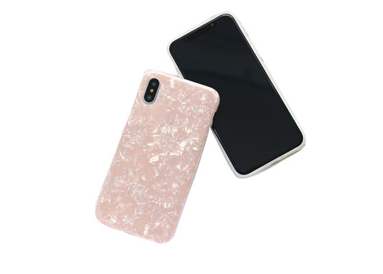 TPU Cell Phone Back Cover , IMD Printing Shell For Iphone , Rubber Protect The Adges
