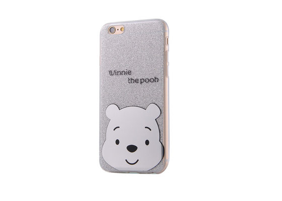 Little Bear 4 Colors Summer Protective Phone Cases With glitter powder Designer