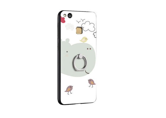 Fit Tightly Uv Print Protective Phone Cases For Huawei Tpu Pc Materials