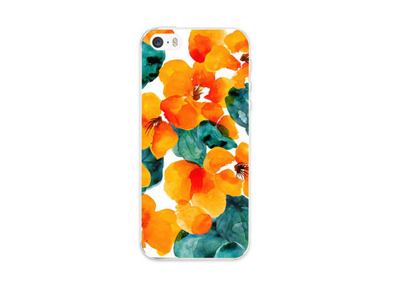 Transparency TPU iPhone X Phone Case With DIY Uv Printing / Painted shell