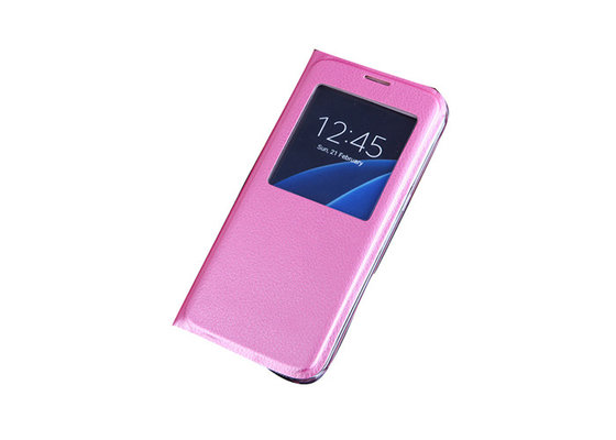 Simple Flip Samsung Galaxy Note 8 Case , Pc Phone Case With PU Leather