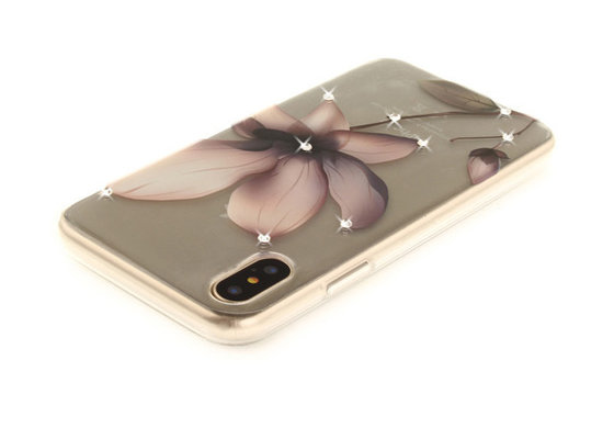 Diamond Design Custom Made Phone Cases With Painted Shell SGS