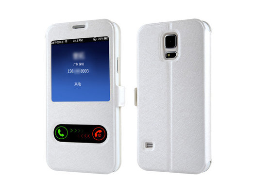 Window View Stand Feature Magnet Closure Phone Case for Samsung Galaxy Note 8 s8