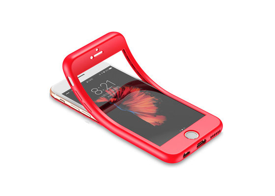 Full Body Coverage TPU Silicone Apple Cell Phone Cases 5 5S SE 6 6S 8Plus 7Plus