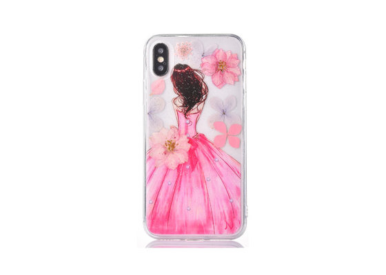 Shiny Protective Phone Cases Shell Thick TPU Edge Protection Screen For 6 Plus 7