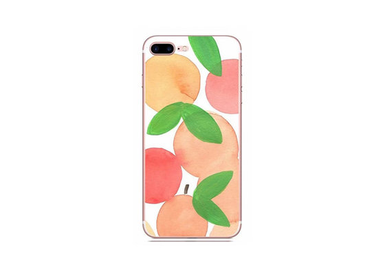Summer Fruit TPU Durable Cell Phone Back Cover For Iphone 6 6S 7 7Plus 8 8Plus X