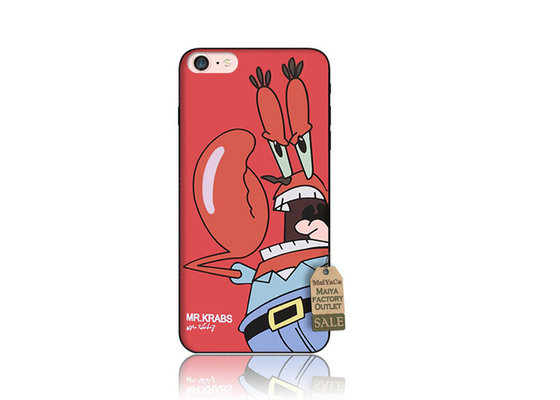 Green Blue Yellow Red Cartoon Printing TPU Apple Cell Phone Cases For Iphone 5 6 7 8
