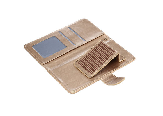 Pu Leather Universal Cell Phone Flip Cover Case Mobile Model Wallet Holster