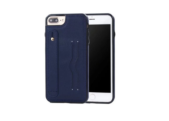 PU Leather Anti-Scratch Shockproof Back Phone Cover Cases With Credit Card Holder