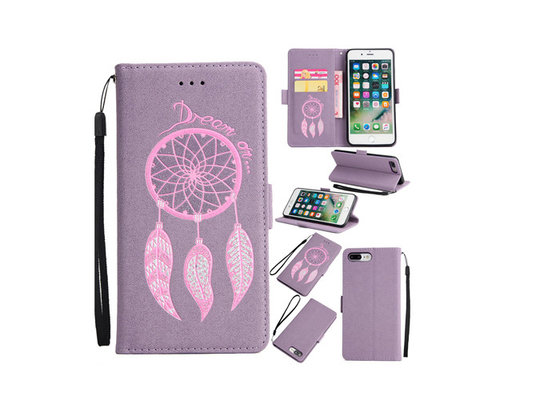 Kickstand And Flip Cover Function For Cell Phone Wallet Case For Samsung Glaxy 8s , Note 4