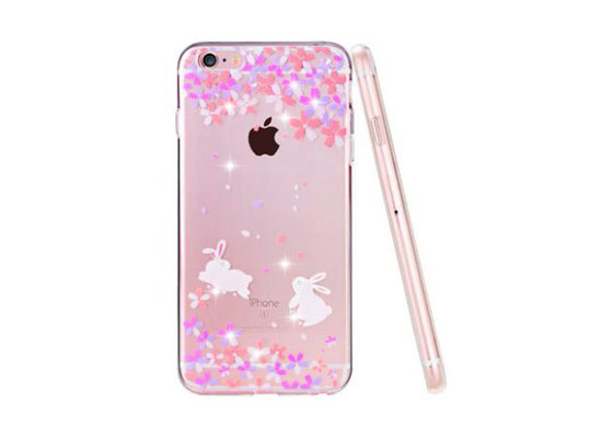1MM Thick Bumper Protect Camera Moblie Cell Phone Back Cover Iphone 6 6s 7 7S Plus