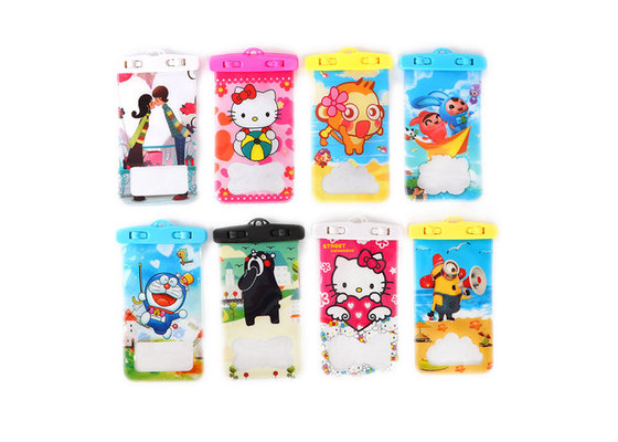Customized Logo Phone Waterproof Case , PVC Waterproof Bag Waterproof Pouch