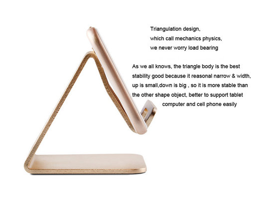 Cell Phone Desk Stand Holder Aluminum Desktop Solid Portable Universal Desk Stand