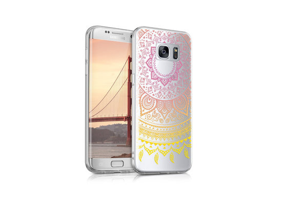 Colorful Flower Pattern TPU + PC Samsung Galaxy Note 8 Case Waterproof Phone Shell