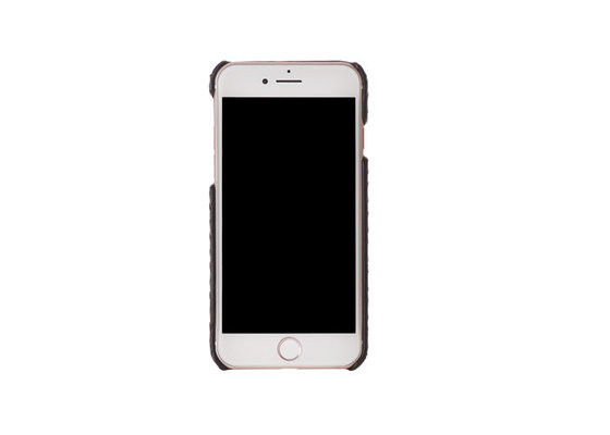 Chameleon Woven Leather Apple Cell Phone Cases 4 Colors For iPhone 7 Phone Shell