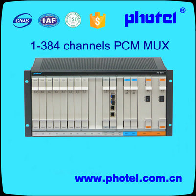POTS voice/data over Fiber or E1 PCM MUX telecom equipment
