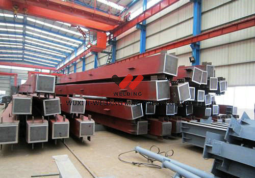 Steel Structure End Face horizontal Milling Machines Fast With 0 - 45°Power Head