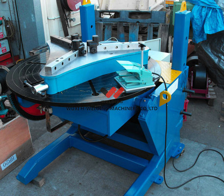 Automatic Pipe Tank Welding Positioners With T-Slots , Clamping Work-Piece