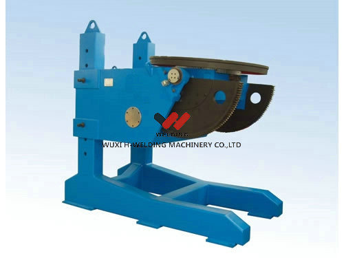 Height Adjusting Automated Pipe Welding Positioners Turntable 3kw For Vessel Loading