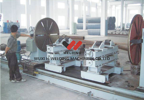 1.5 Rpm Head / Tail Pipe Welding Positioners 800mm Worktable For Marine Building