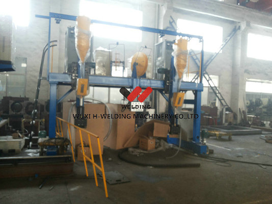 Gantry T / H Beam Production Line For 200mm - 1200mm Width Flange / Auto Welder