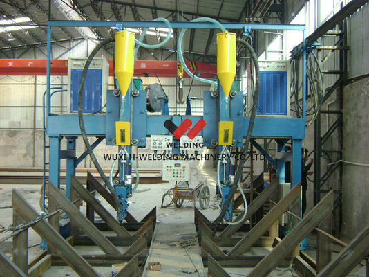 200 - 1200mm Gantry Type H Beam Welding Line For H / T Beam Welding