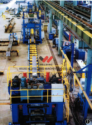 Column-Beam Electro-Slag Box Beam Welding Machine , 6M/Min 1000mm Span