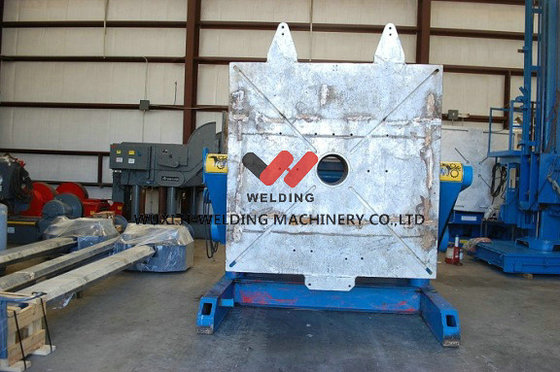 Blue Self-Adjustable Pipe Welding Positioners Vessel Loading T-slots For Clamping