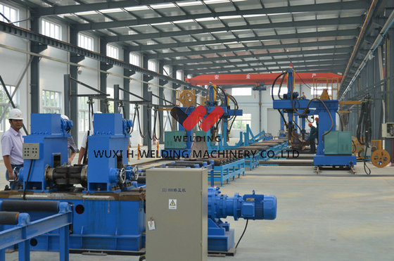 H Beam Straightening Machine For H Beam Production Line , Mechanical Flange Leveling