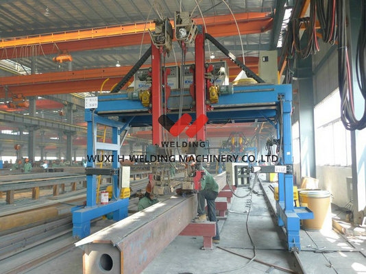 Horizontal H Beam Production Line 1500mm Front , High Efficiency