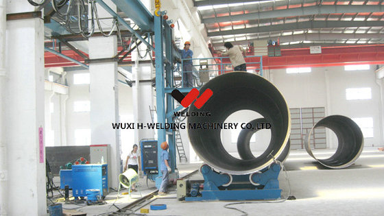 Advanced Tank Pipe Welding Rotators Self Aligning 5T For Metallurgical Industry