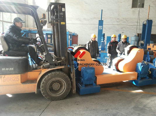 Siemens Adjustable Self Aligning Rotators 20Ton For Tank / Vessel Welding