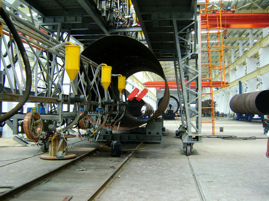 Automated Tank Welding Column And Boom Machine With 1000 mm/min Elevating VFD Control