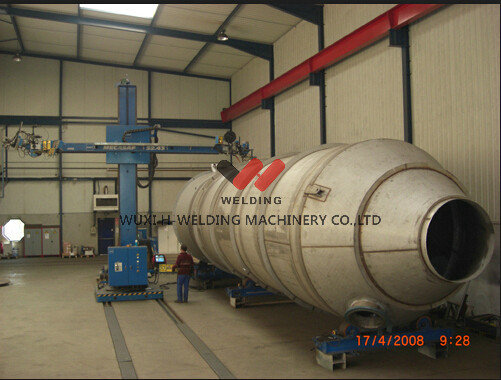 4 x 4m Welding Manipulator Fast Speed Circular Seam Welding , High Precision
