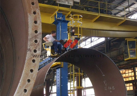 4 x 5 Longitudinal CIrcumferential Seam Column And Boom With VFD Control