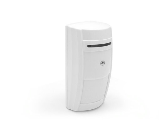 White Dual-tech PIR Detector With 12M Long Range And NC / NO Optional