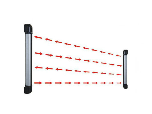  Outdoor Active Infrared Detector , 10 Beams and 5m - 60m Detecting distance