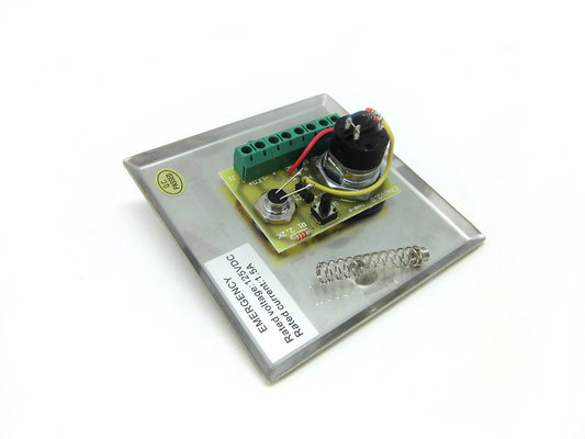 Stainless Steel NO Emergency Panic Button wired for home security